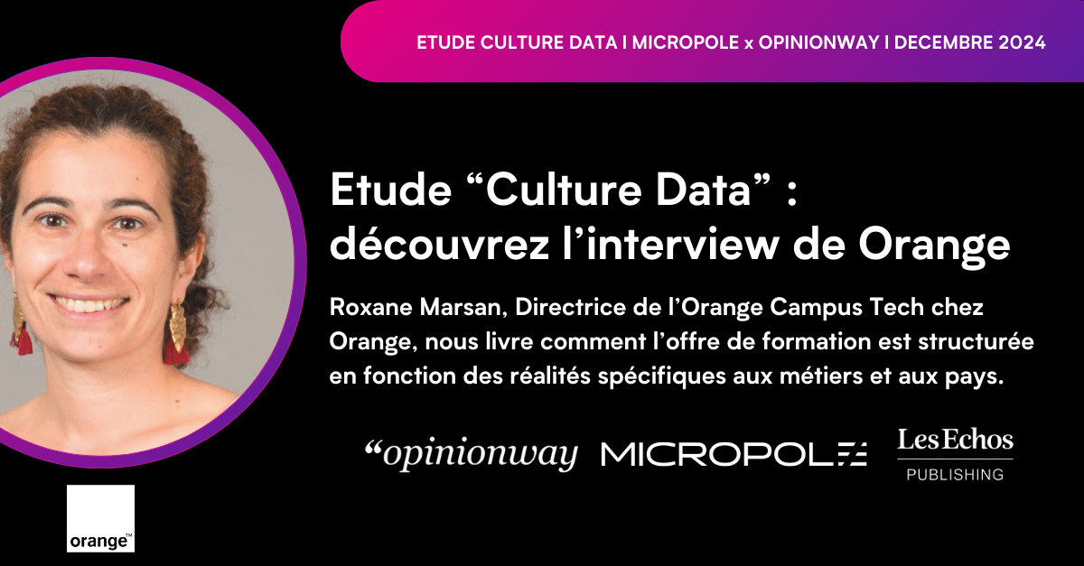 Culture data chez Orange : une interview exclusive